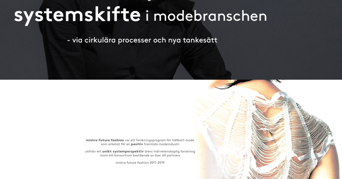 Cirkulära affärsmodeller för en hållbart modeindustri - hhs.se ...