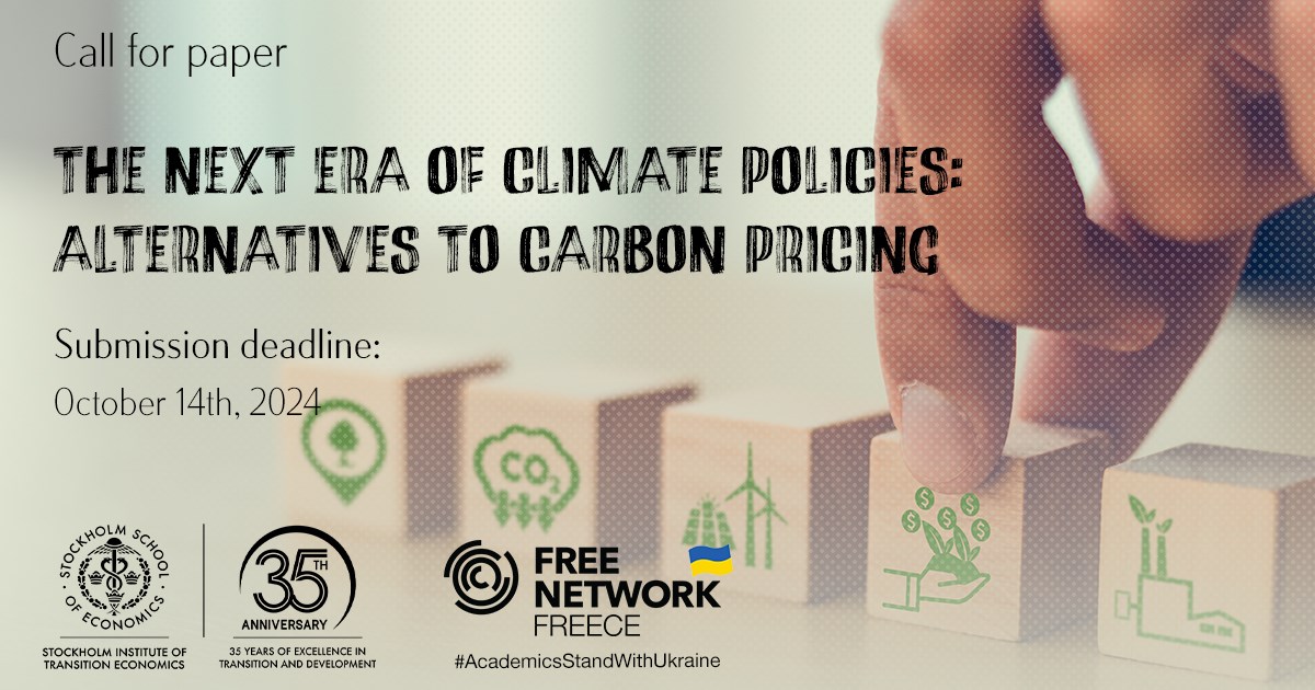 Call for papers | The next era of climate policies: Alternatives to ...