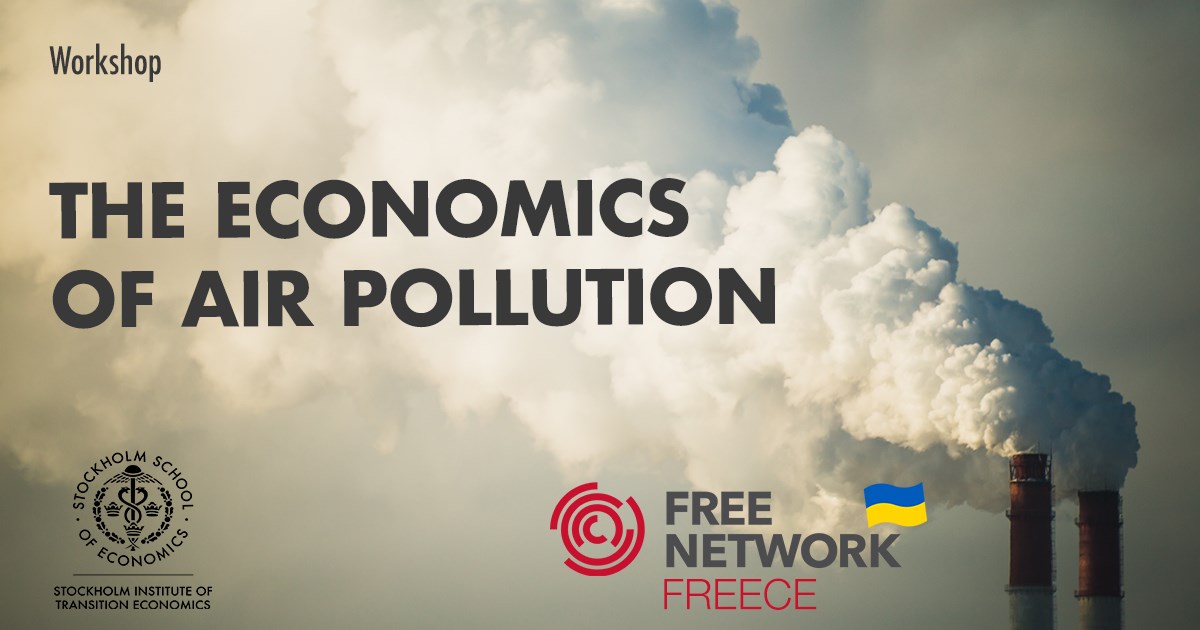 Workshop | The economics of air pollution - hhs.se - Stockholm School ...