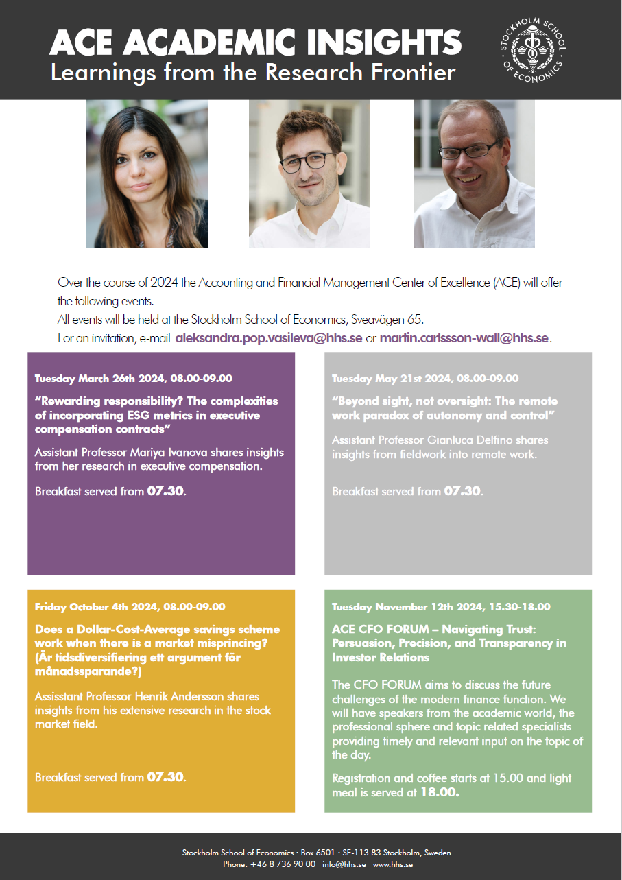 ACE Events Calendar - hhs.se - Handelshögskolan i Stockholm