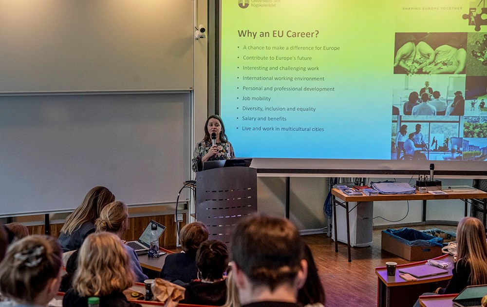 EU careers in focus: from traineeships to policy roles - hhs.se ...