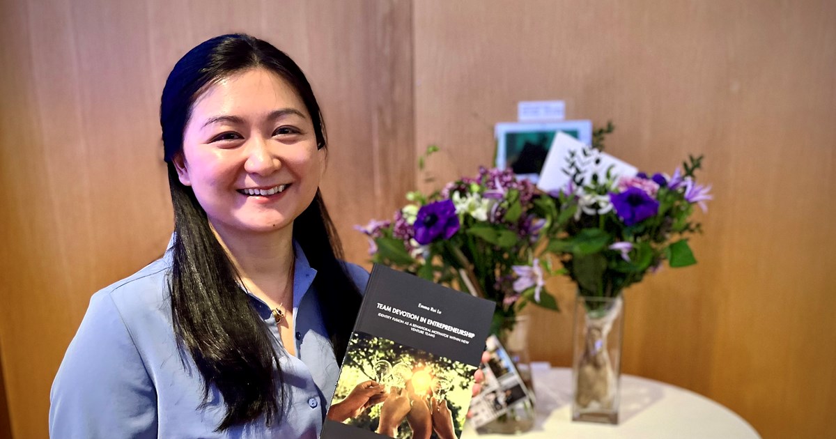 PhD Defense | Performance of entrepreneurial teams - hhs.se - Stockholm ...