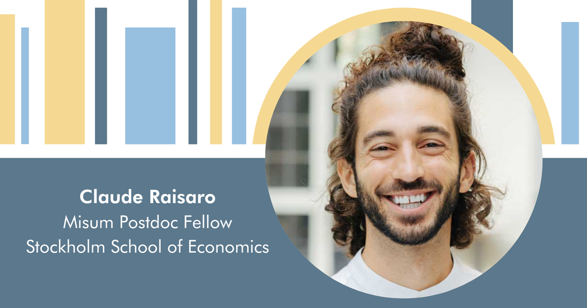 Claude Raisaro - Researcher spotlight series - hhs.se - Handelshögskolan i Stockholm